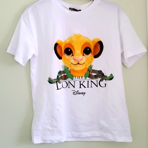 Zara | Tops | Nwt Zara X Disney Lion King Shirt | Poshmark